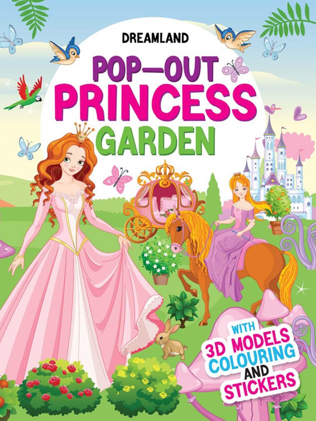 Buy Dreamland Kids Pop Out Princess Garden Activity Book - Children ...
