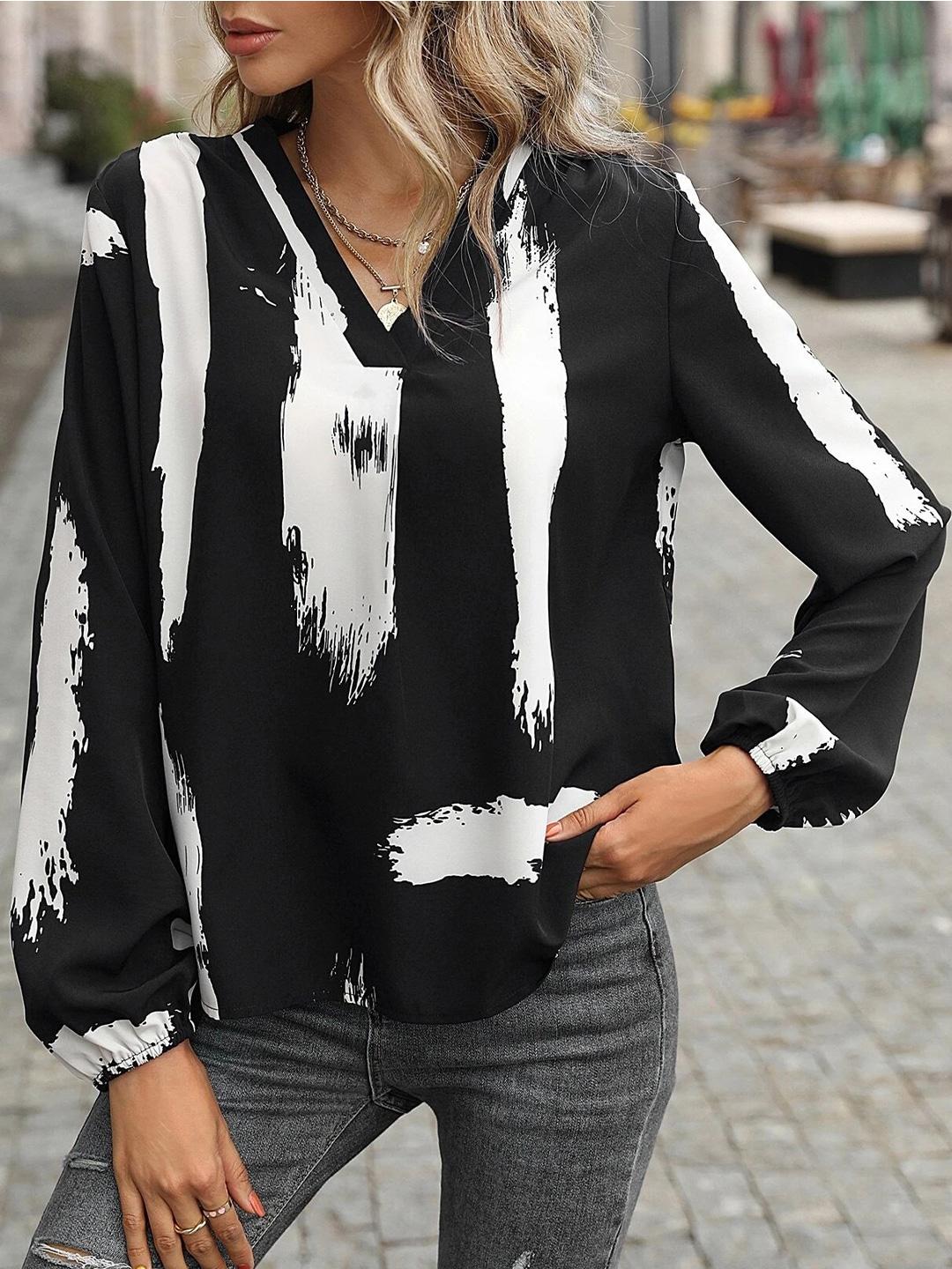 Buy Stylecast X Slyck Abstract Printed Top - Tops for Women 26028592 ...