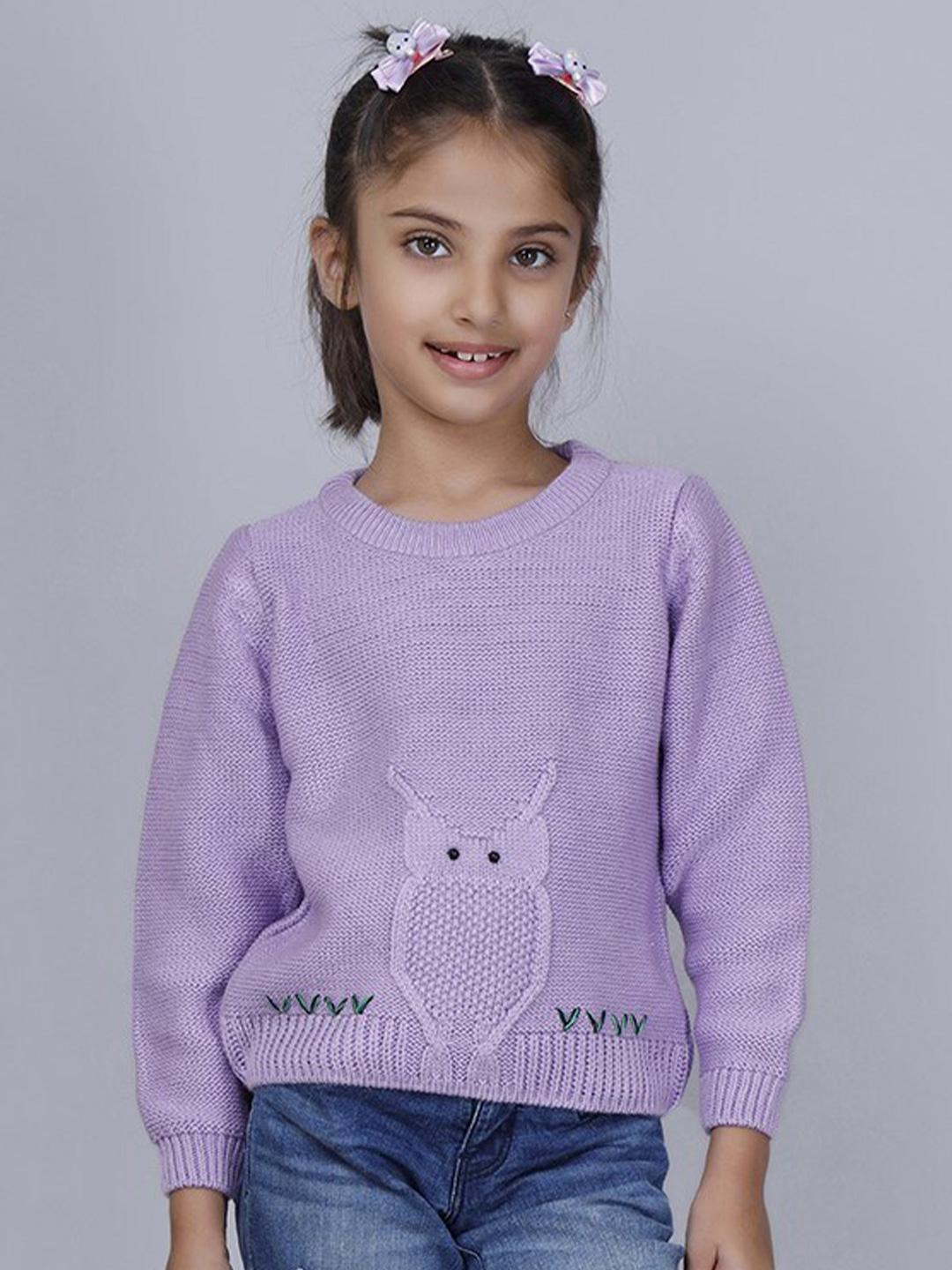 Buy JoE Hazel Girls Cable Knit Acrylic Pullover - Sweaters for Girls ...