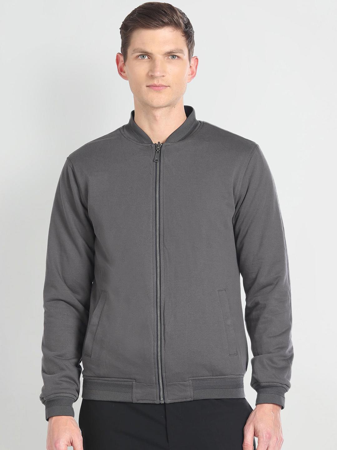 Buy Arrow Sport Reversible Stand Collar Bomber Jacket - Jackets for Men ...