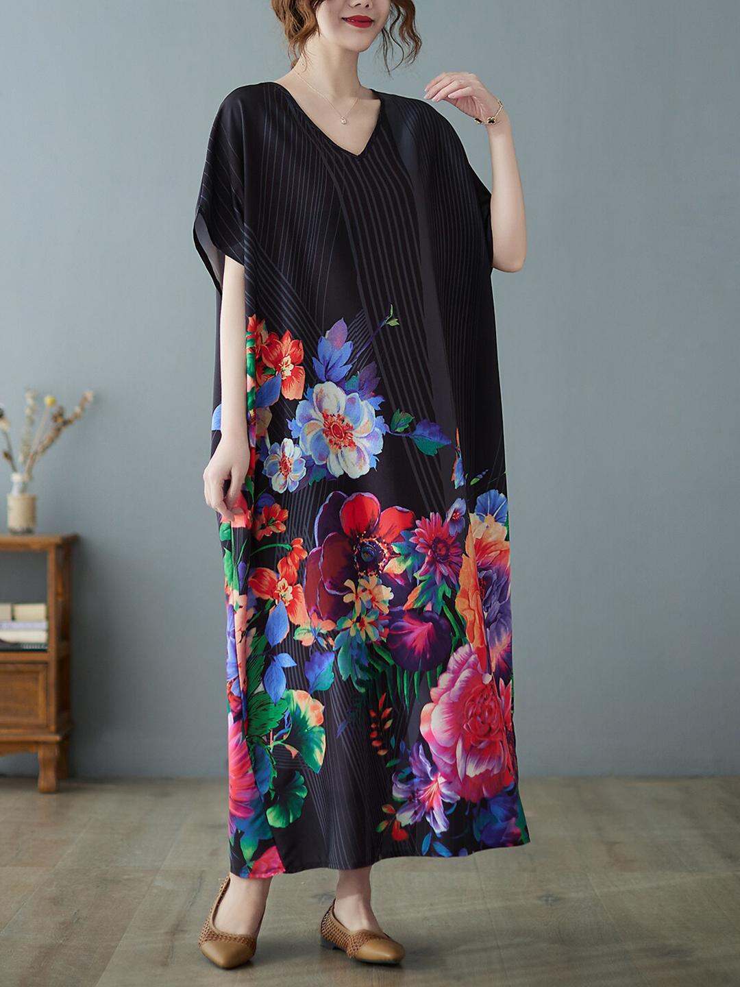 Buy JC Mode Floral Printed Maxi Dress - Dresses for Women 26178894 | Myntra