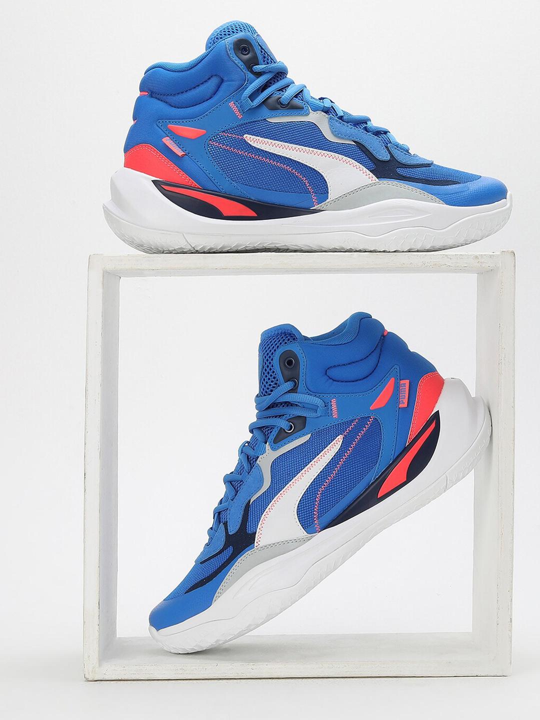 Buy Puma Men Playmaker Pro Mid Basketball Shoes - Sports Shoes for Men ...