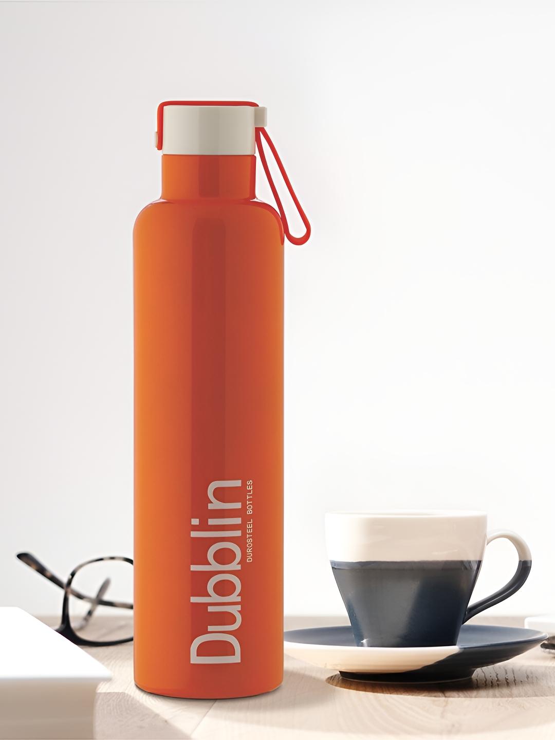Buy Dubblin Boom Orange Stainless Steel Double Wall Vacuum Flask 900ml ...