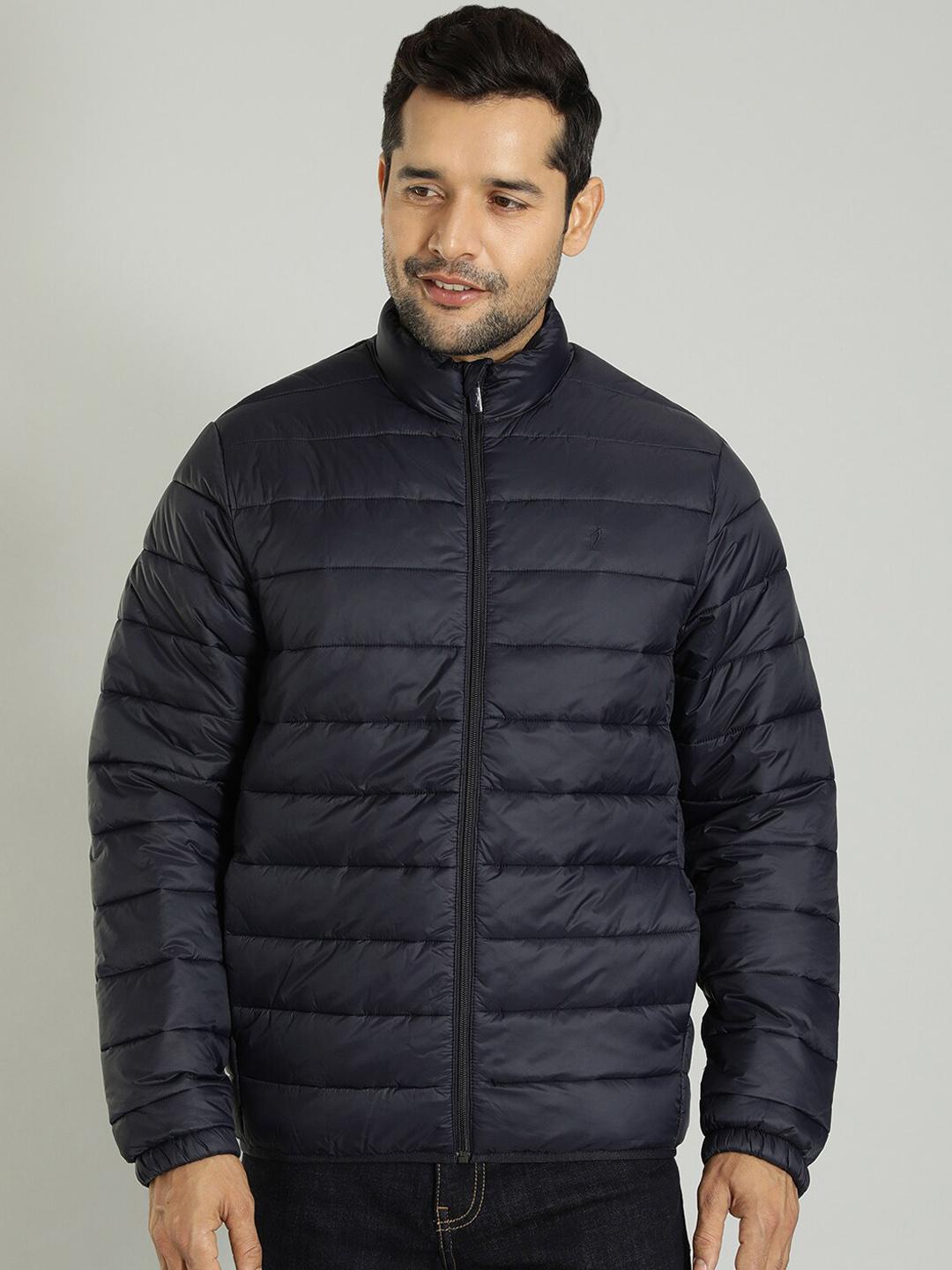 Buy Indian Terrain Mock Collar Lightweight Padded Jacket - Jackets for ...