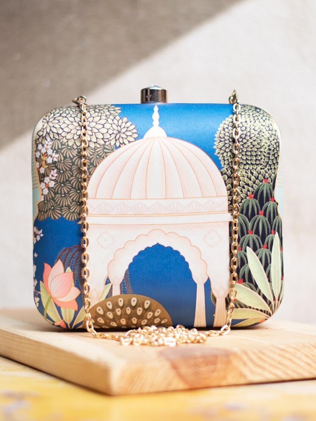 Buy ARTKLIM Printed Box Clutch - Clutches for Women 26290678 | Myntra
