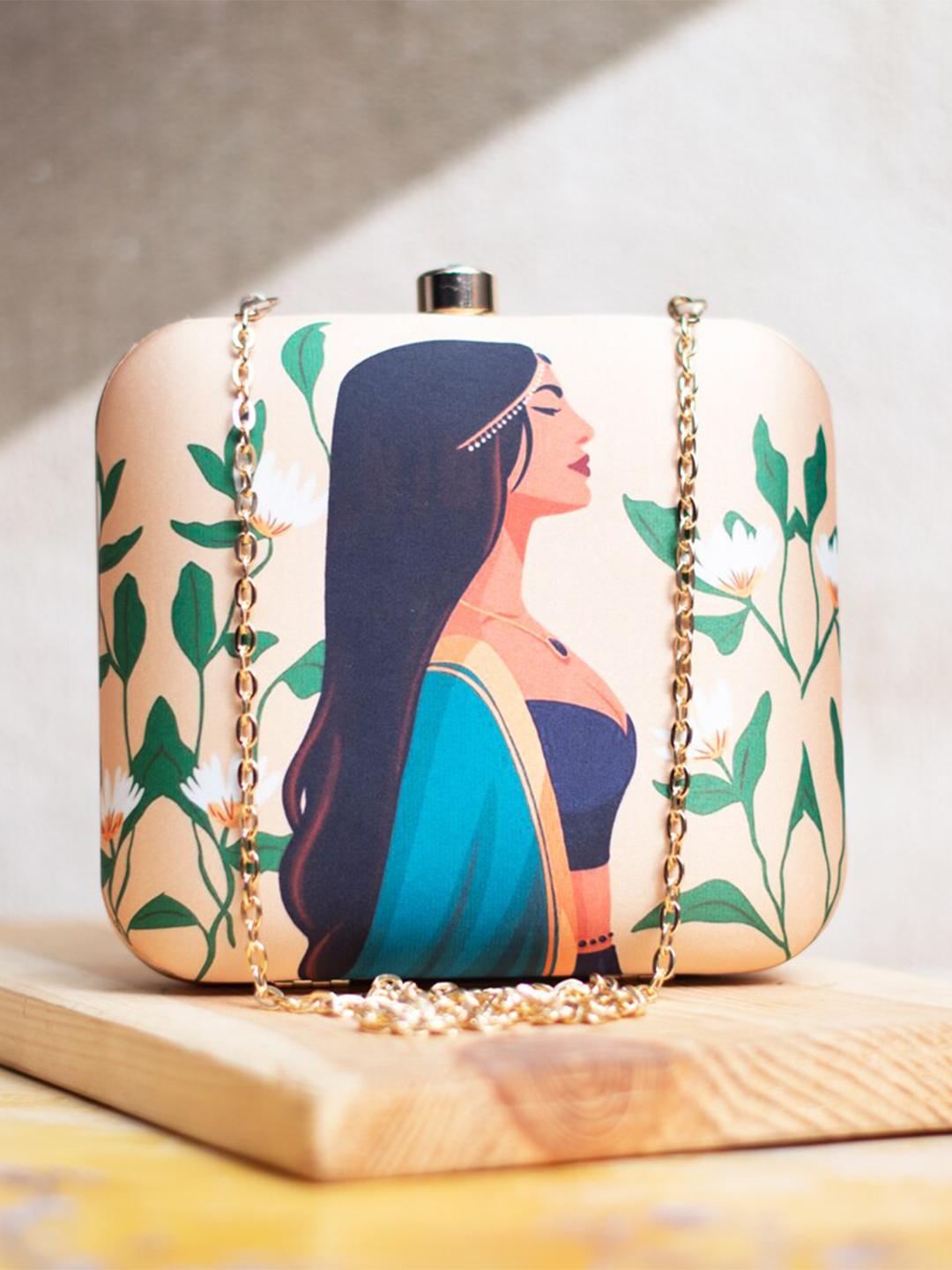 Buy ARTKLIM Printed Box Clutch - Clutches for Women 26290682 | Myntra