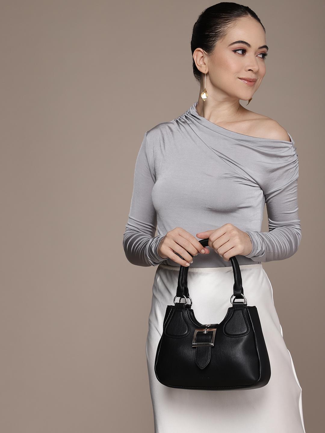 Buy FCUK Handheld Bag With Buckle Detail - Handbags for Women 26296302 ...
