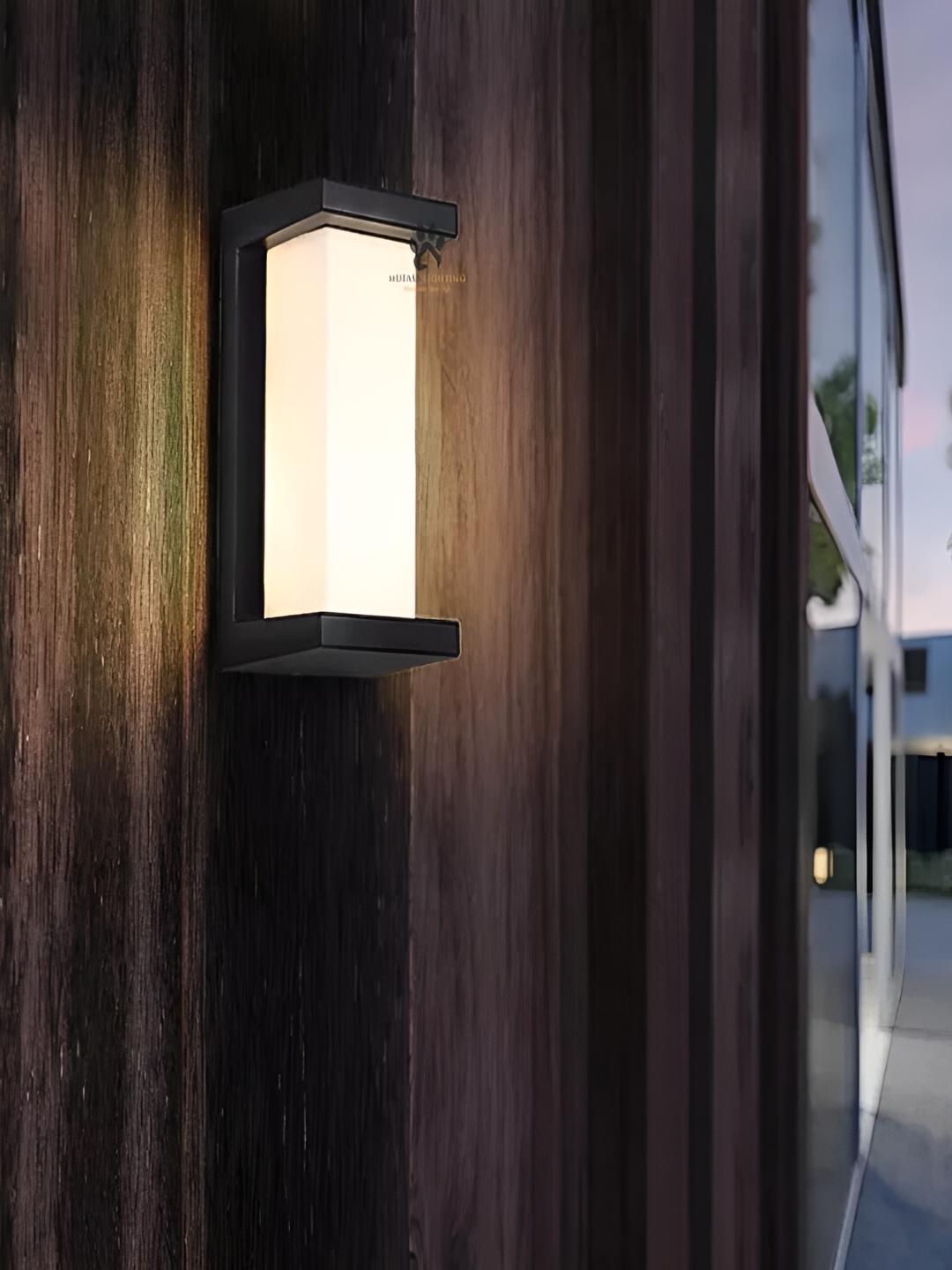 Buy Mufasa Black 12 Watts LED Gate Boundary Light Outdoor Lamps ...
