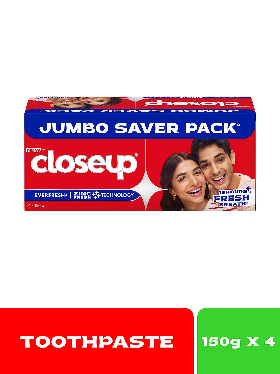 Buy Closeup Set Of 4 Everfresh+ Red Hot Triple Fresh Formula Anti Germ ...