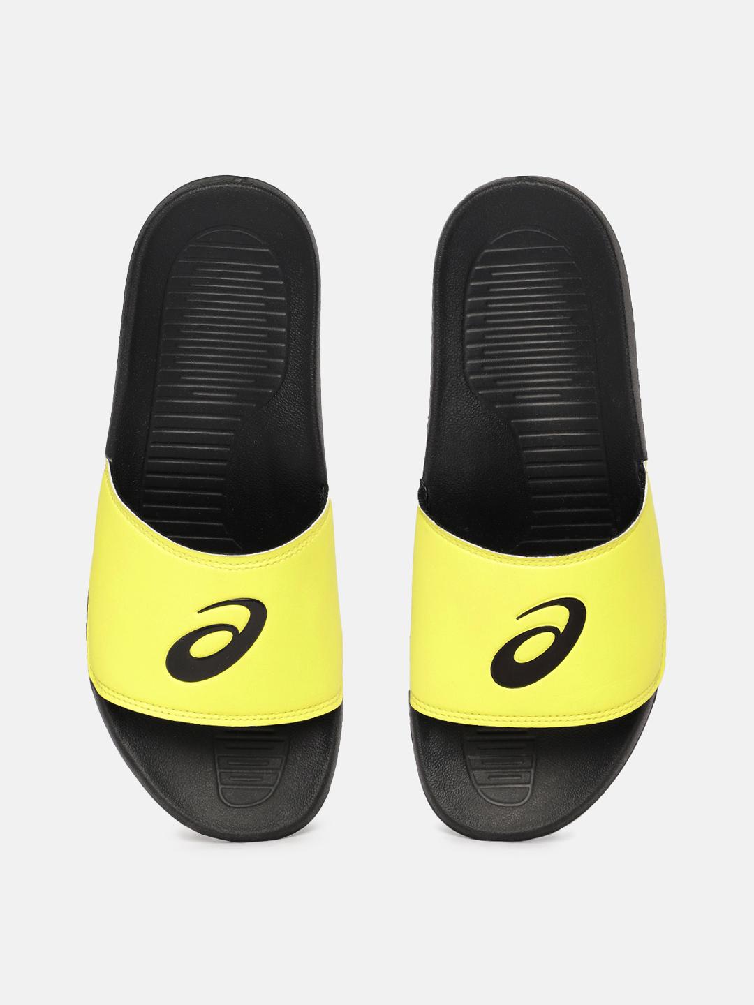 Buy ASICS Unisex Brand Logo Printed SPRL Sliders - Flip Flops for ...