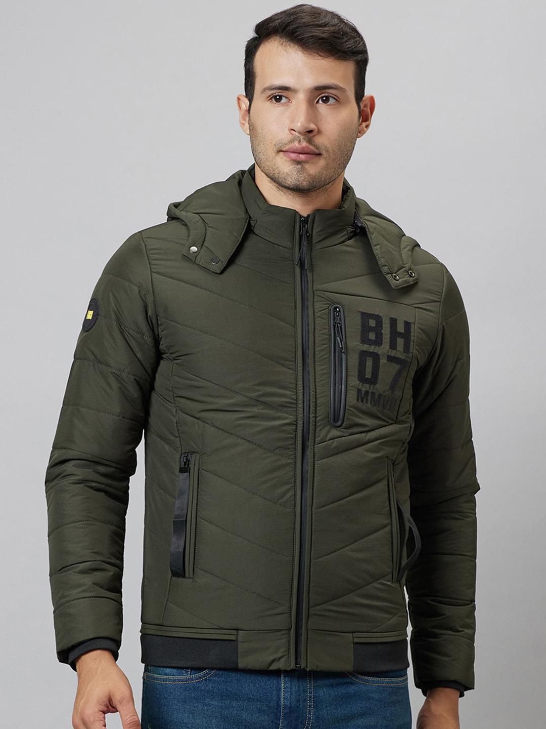Buy Being Human Hooded Padded Jacket - Jackets for Men 26418120 | Myntra