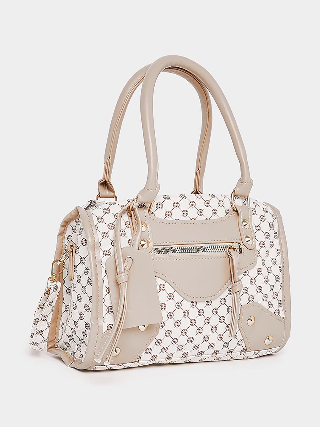 Buy Styli Geometric Printed Structured Handheld Bag - Handbags for ...