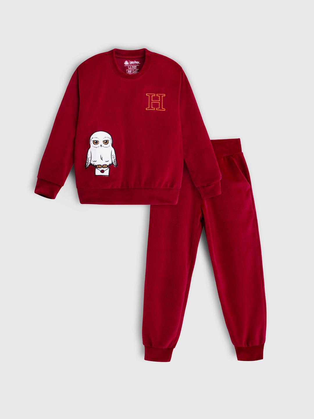 Buy Nap Chief Kids Harry Potter Hedwig Velvet Clothing Set - Clothing ...