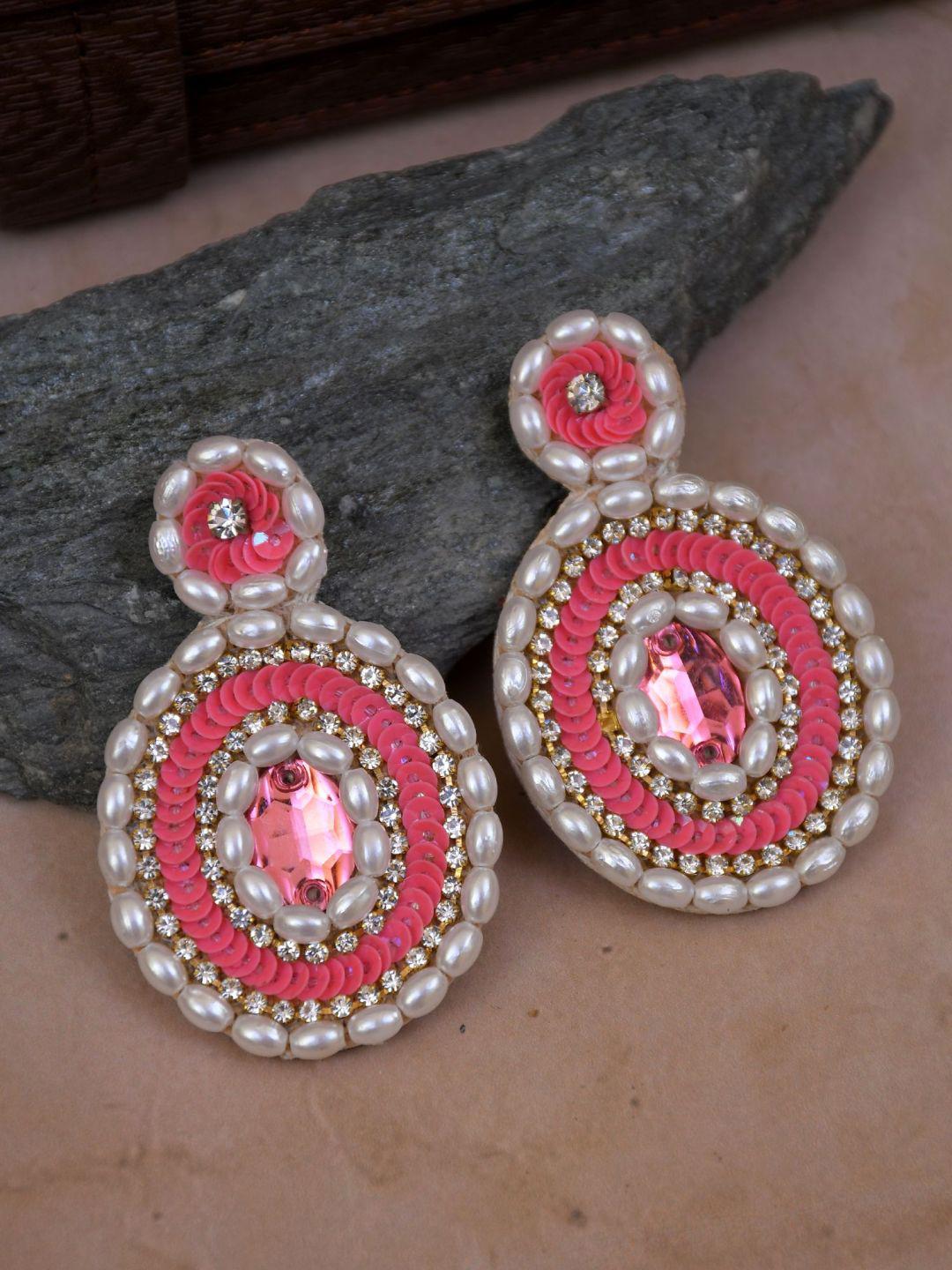 Buy Crunchy Fashion Oval Drop Earrings - Earrings for Women 26676610 ...