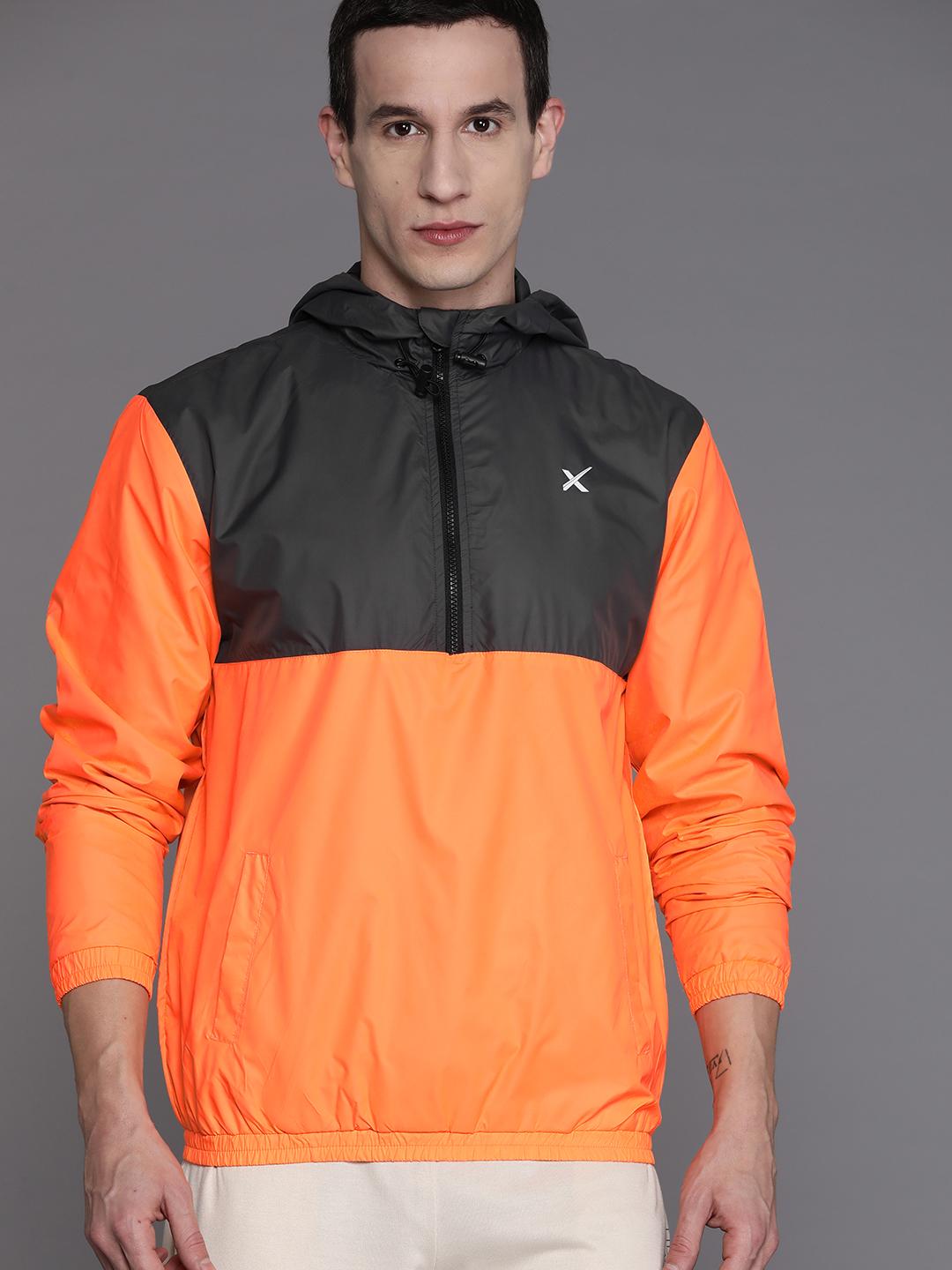 Buy HRX By Hrithik Roshan Men Colourblocked Windcheater Running Sporty ...