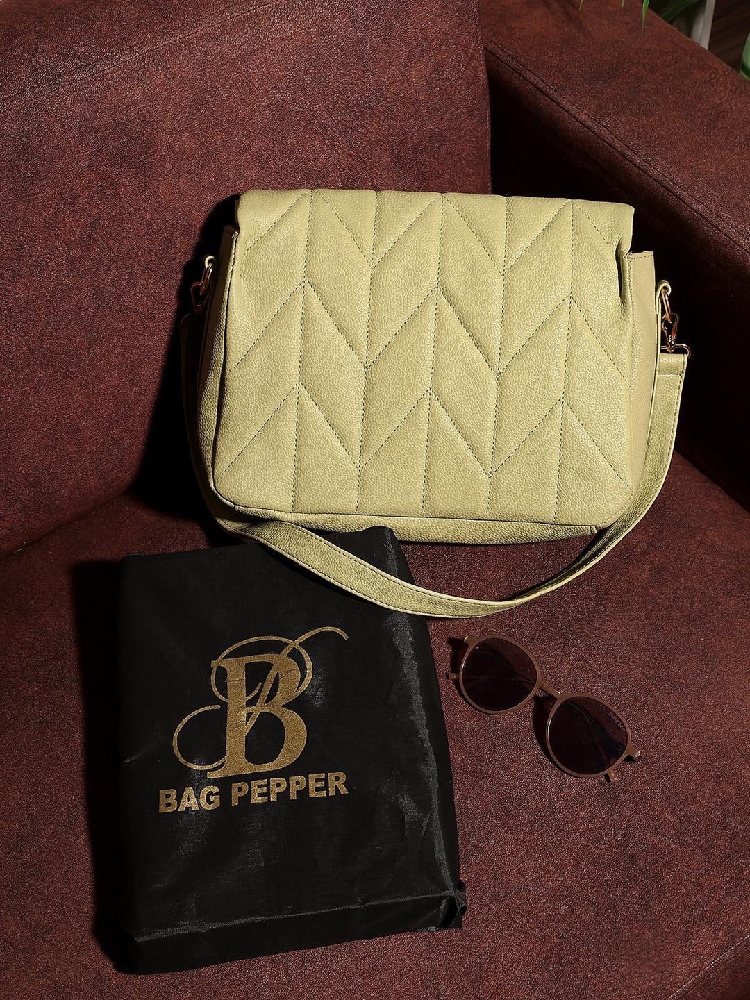 Buy Bag Pepper Textured Quilted Structured Sling Bag - Handbags for ...