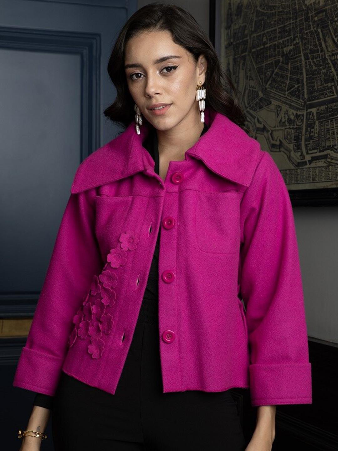 Buy Rhe Ana Women Button Front Jacket - Jackets for Women 26705516 | Myntra