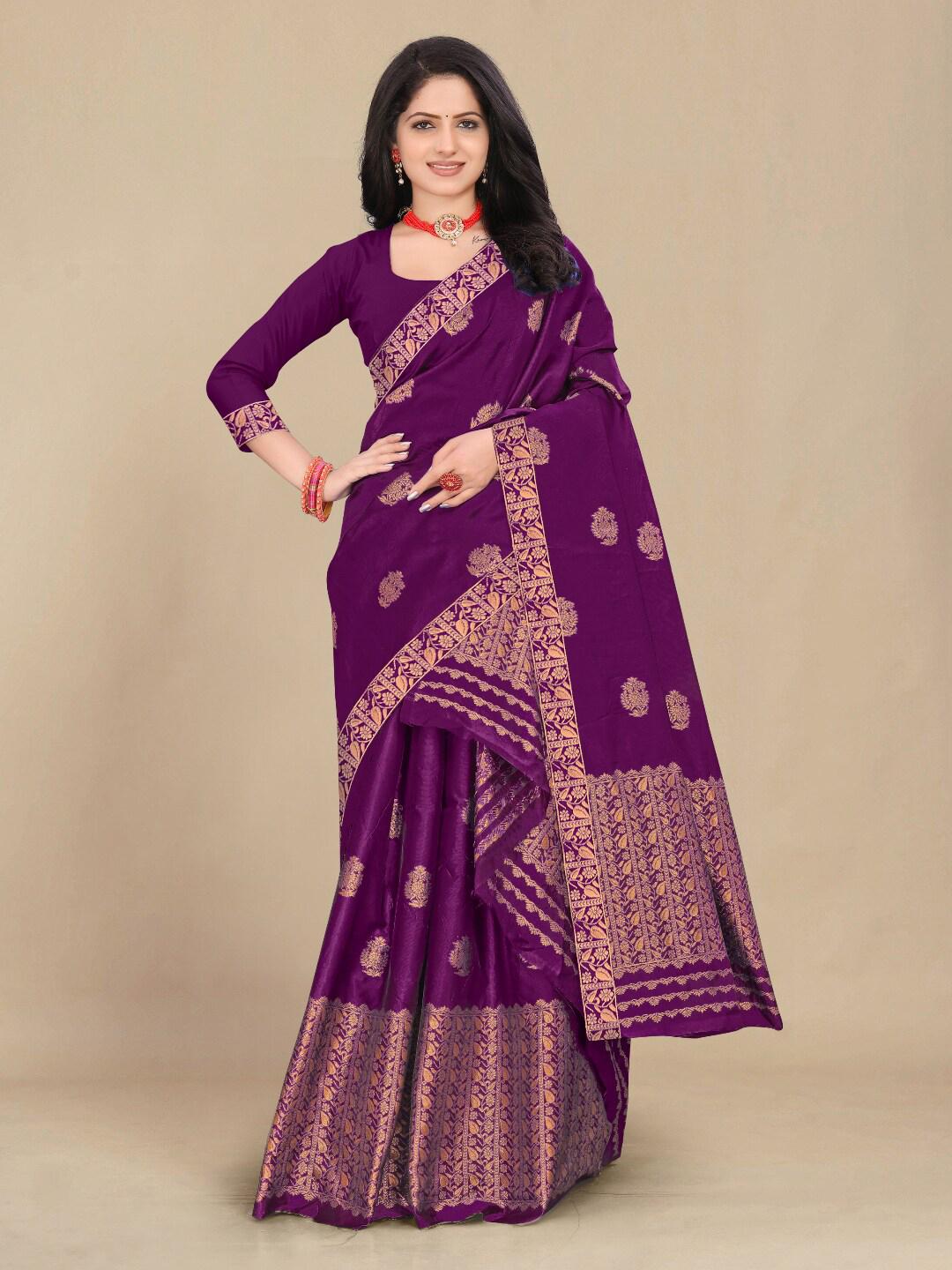Buy KAMDAR Mixpat Silk Jacquard Woven Design Assamese Mekhela Chador ...