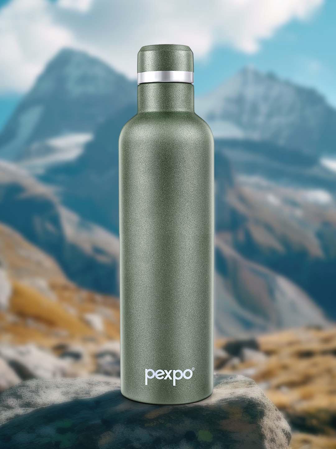Buy Pexpo Oreo Green ISI Certified Thermosteel Hot And Cold Flask Water ...