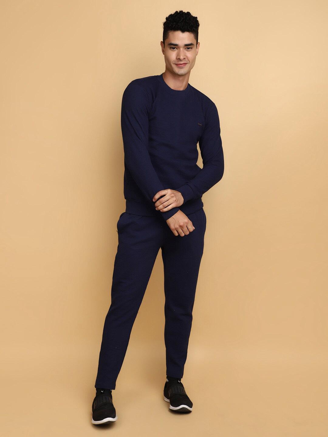 Buy V Mart Round Neck Long Sleeves Fleece Tracksuit - Tracksuits for ...