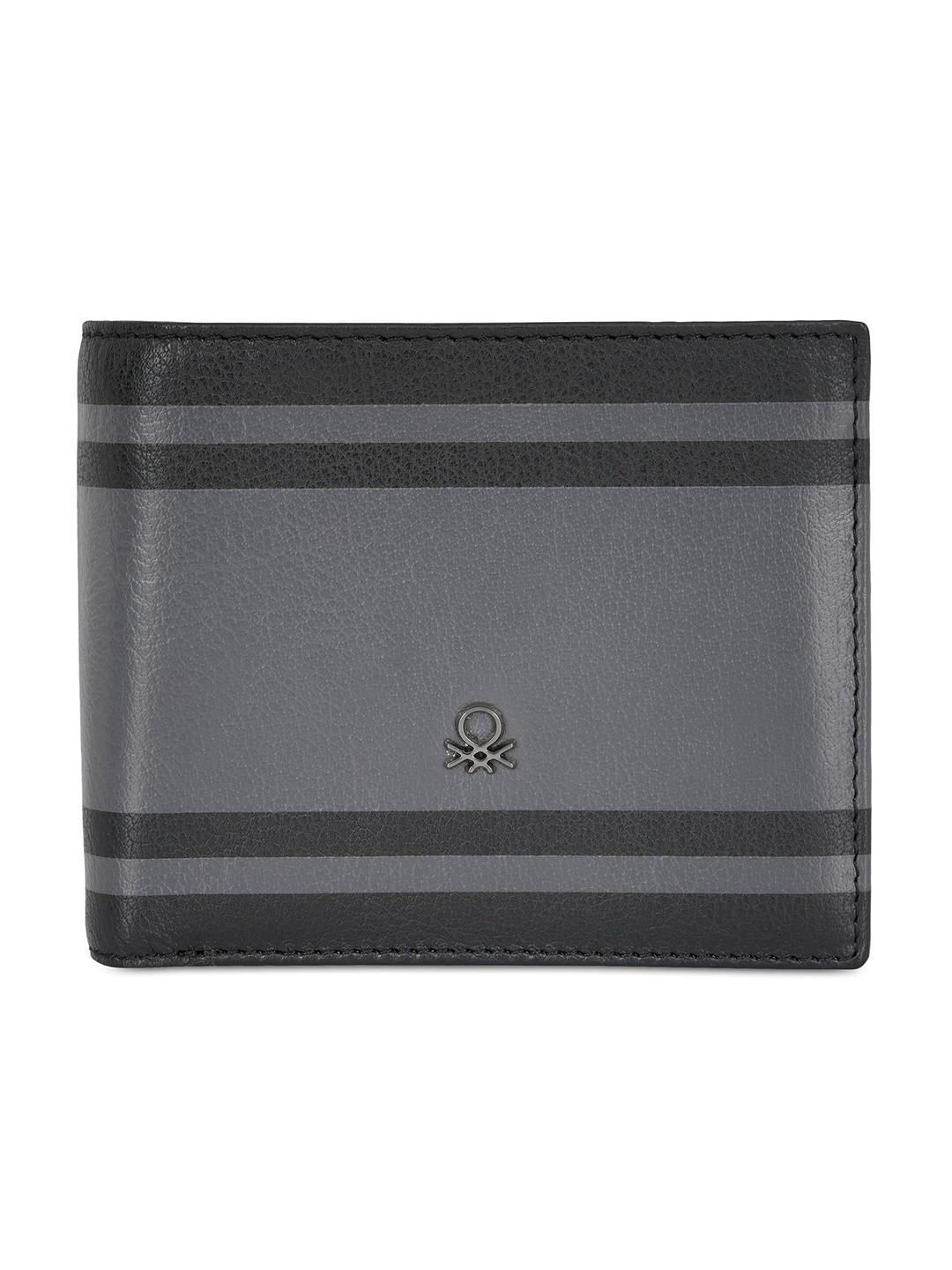 Buy United Colors Of Benetton Textured Leather Two Fold Wallet ...