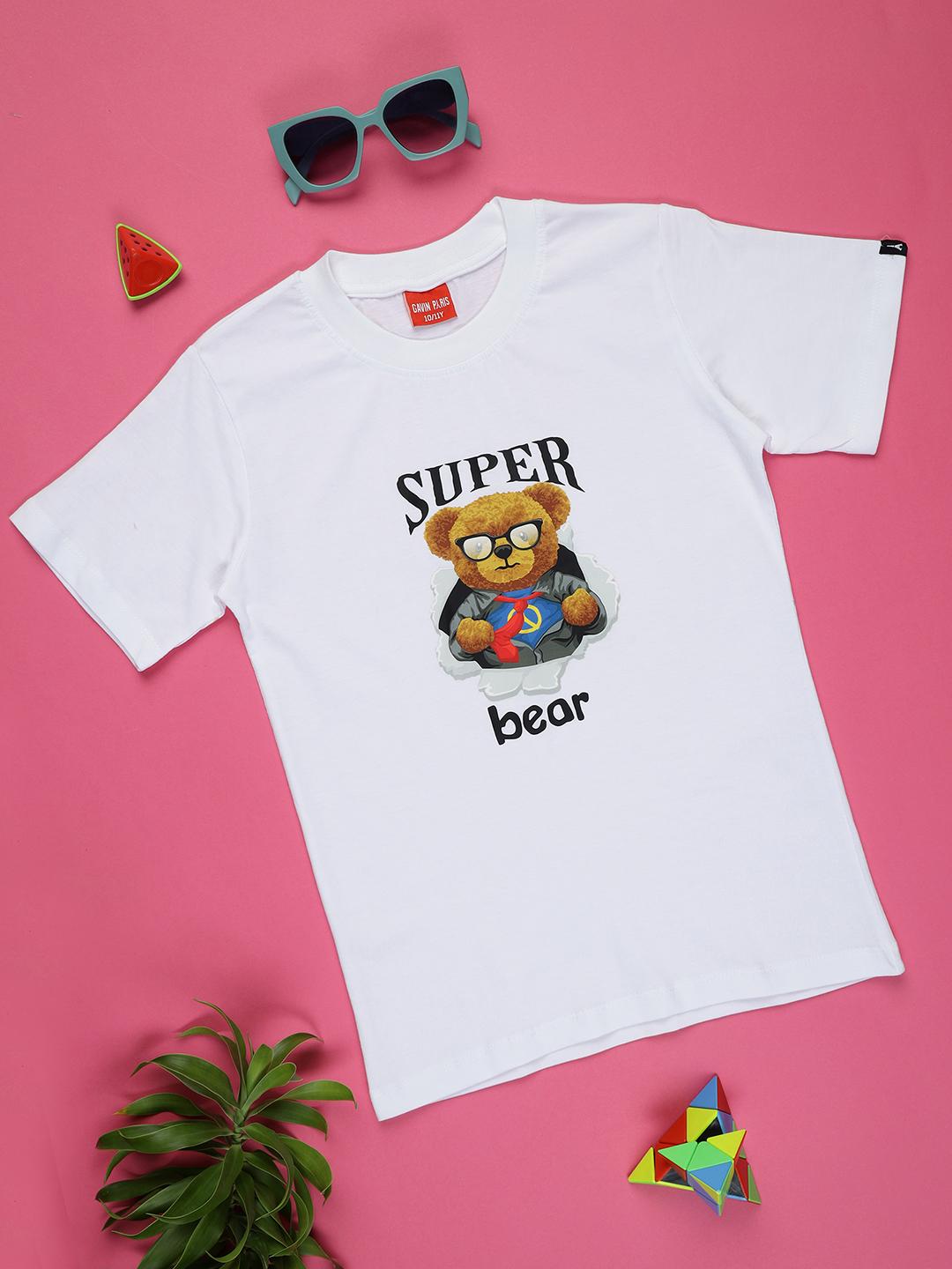 Buy Gavin Paris Girls Printed Cotton Tshirt - Tshirts for Girls ...