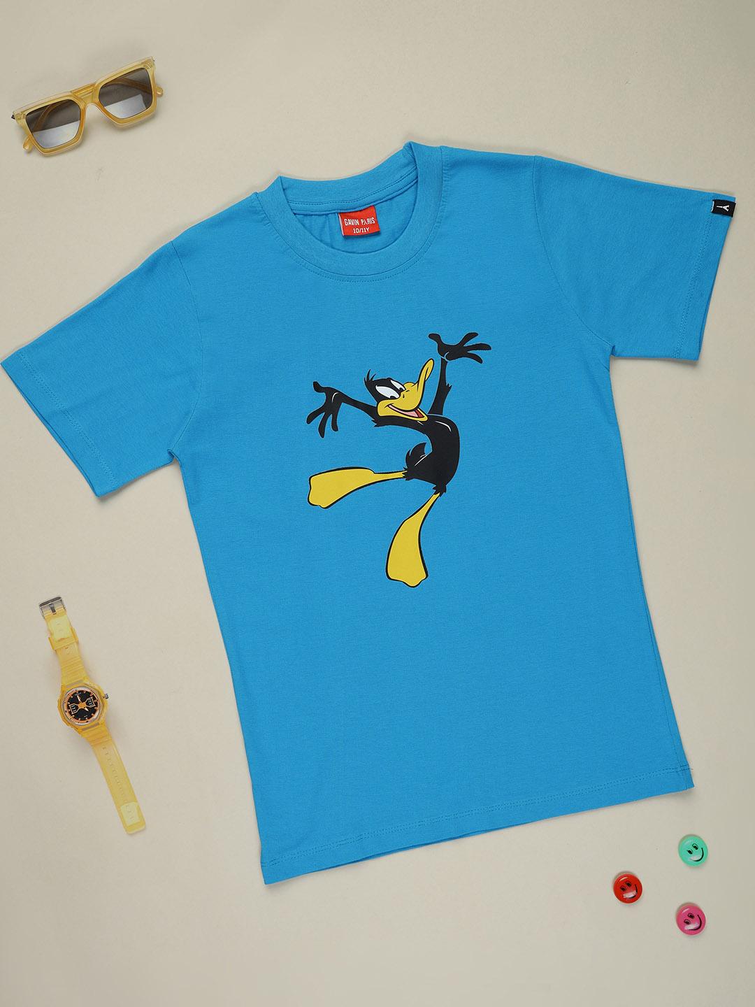 Buy Gavin Paris Girls Printed Cotton Tshirt - Tshirts for Girls ...