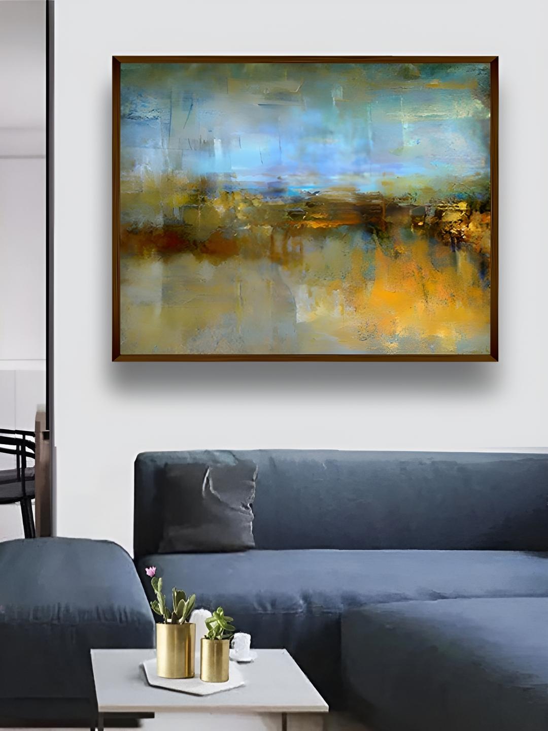 Buy The Art House Wood Wall Rectangle Paintings Wall Art 40 X 30 In - Wall Art for Unisex ...