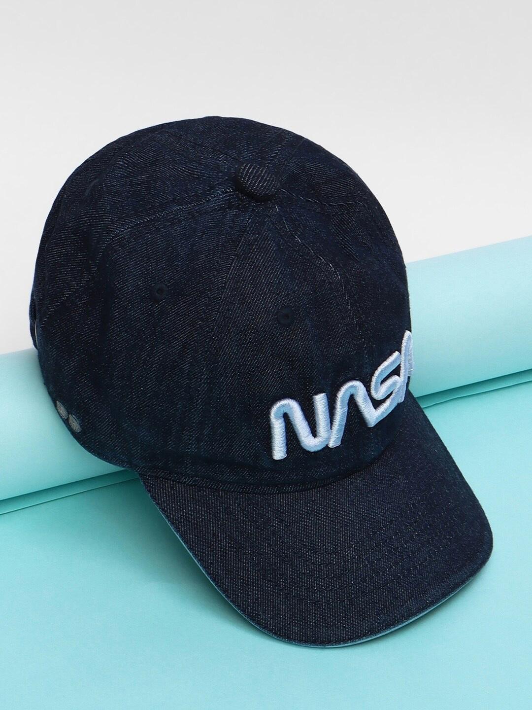 Buy Bewakoof Unisex NASA Embroidered Cotton Baseball Cap - Caps for ...