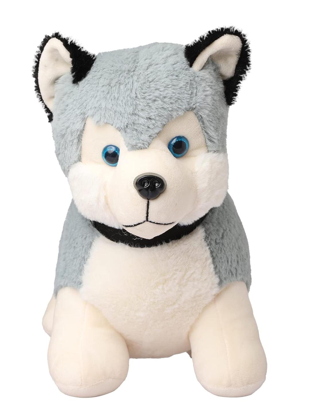 Buy BAESD Kids Husky Dog Soft Toy - Soft Toys And Dolls for Unisex Kids ...