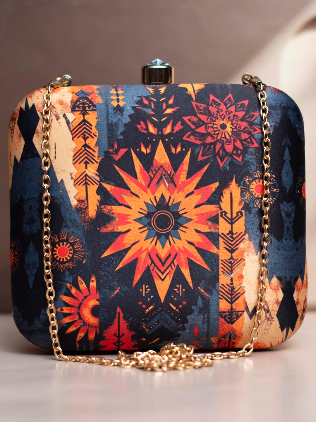 Buy ARTKLIM Printed Box Clutch - Clutches for Women 26986398 | Myntra