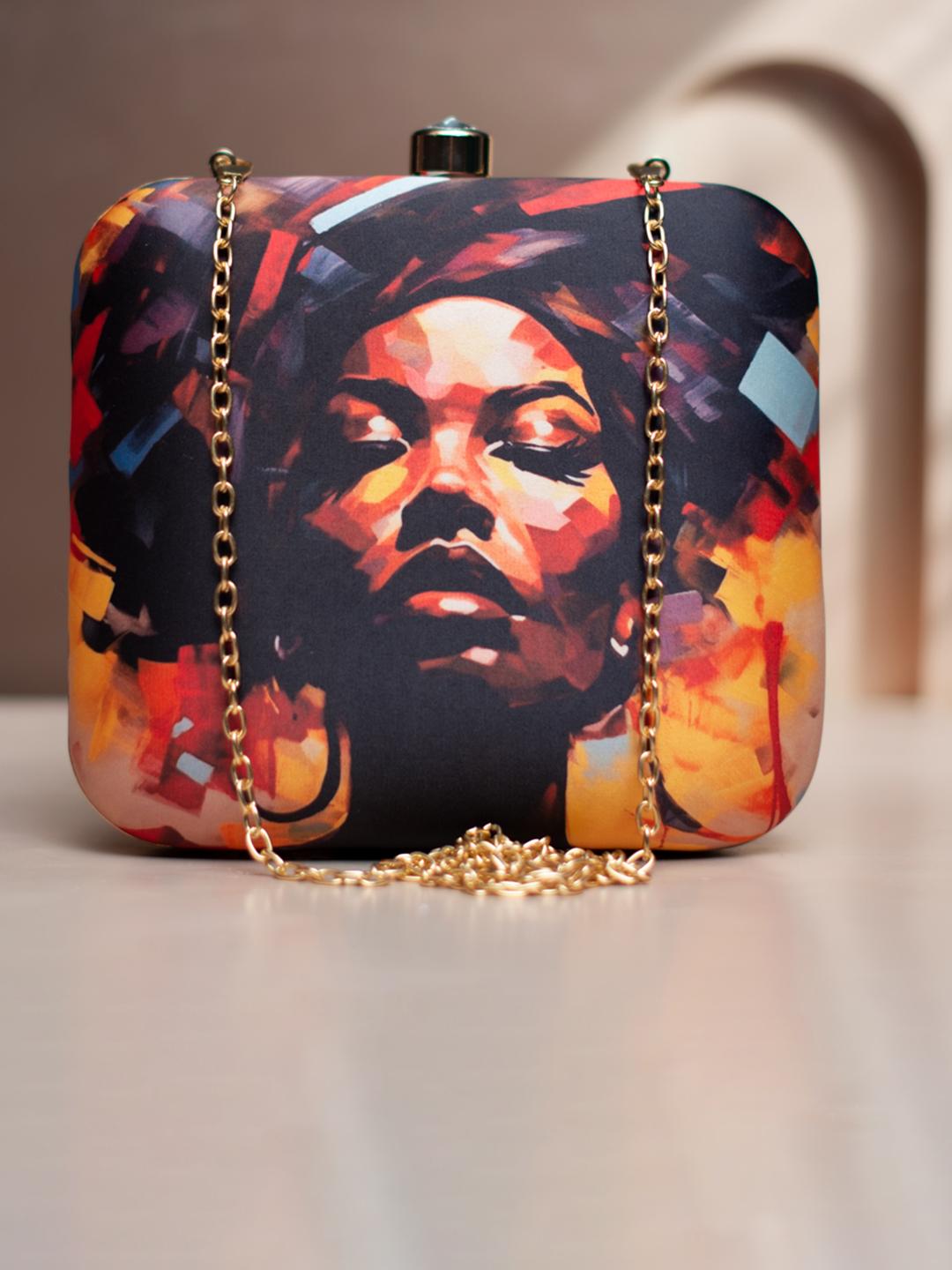 Buy ARTKLIM Printed Box Clutch - Clutches for Women 26986464 | Myntra