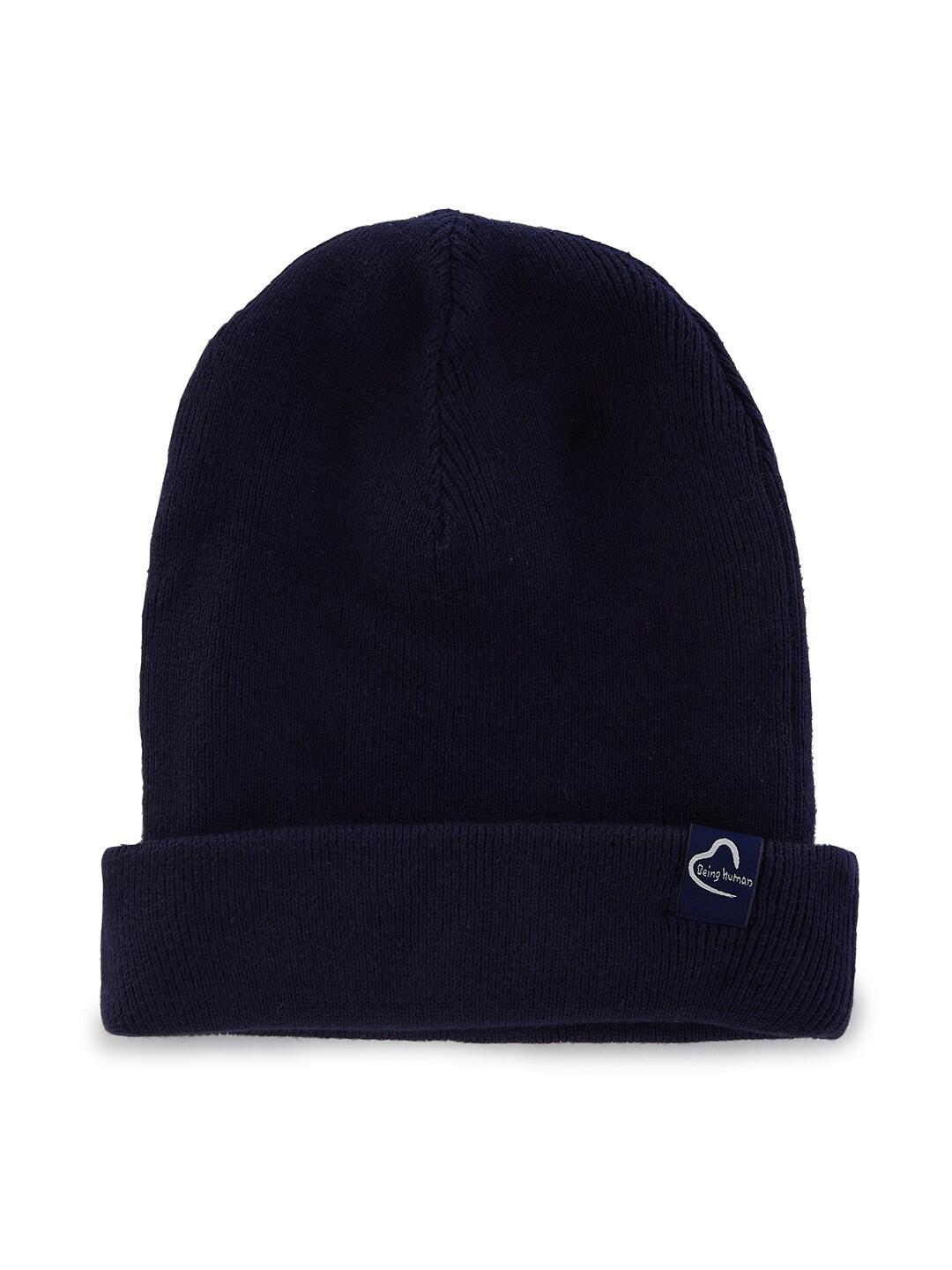 Buy Being Human Men Knitted Beanie - Caps for Men 27013140 | Myntra