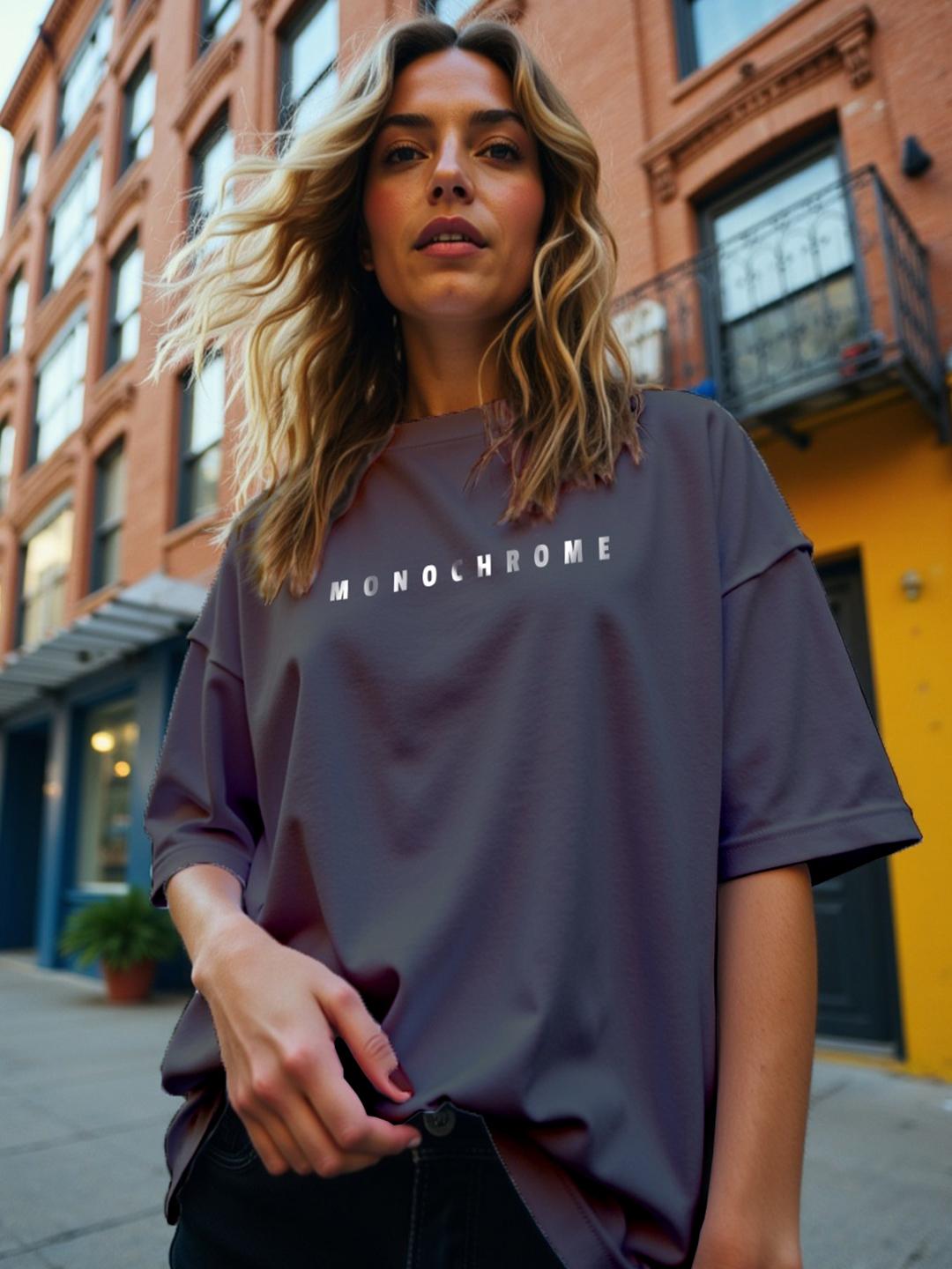 Buy Mad Over Print Printed Oversized Cotton T Shirt - Tshirts for Women ...