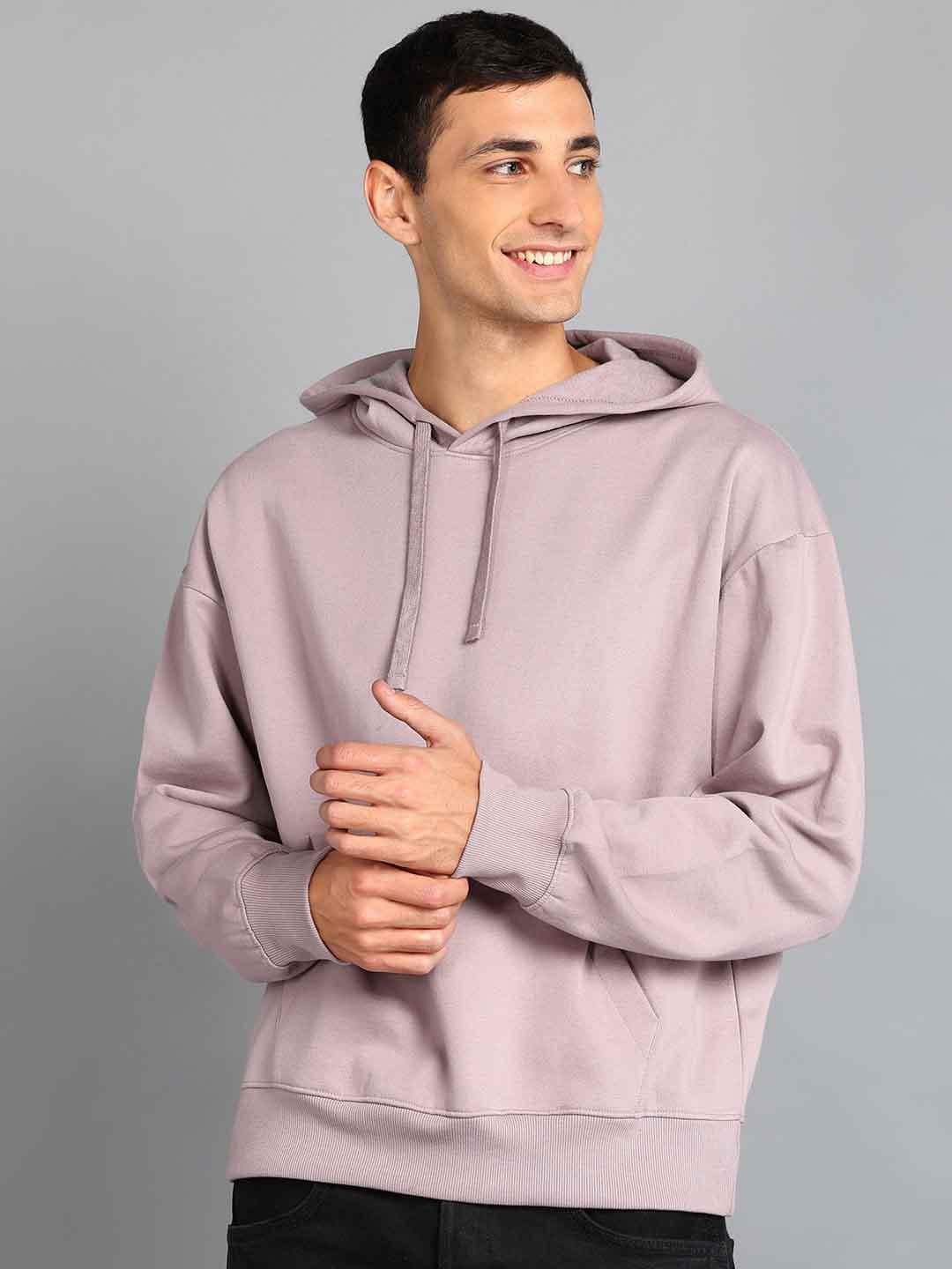 Buy Alan Jones Men Solid Oversized Hoodie - Sweatshirts for Men ...