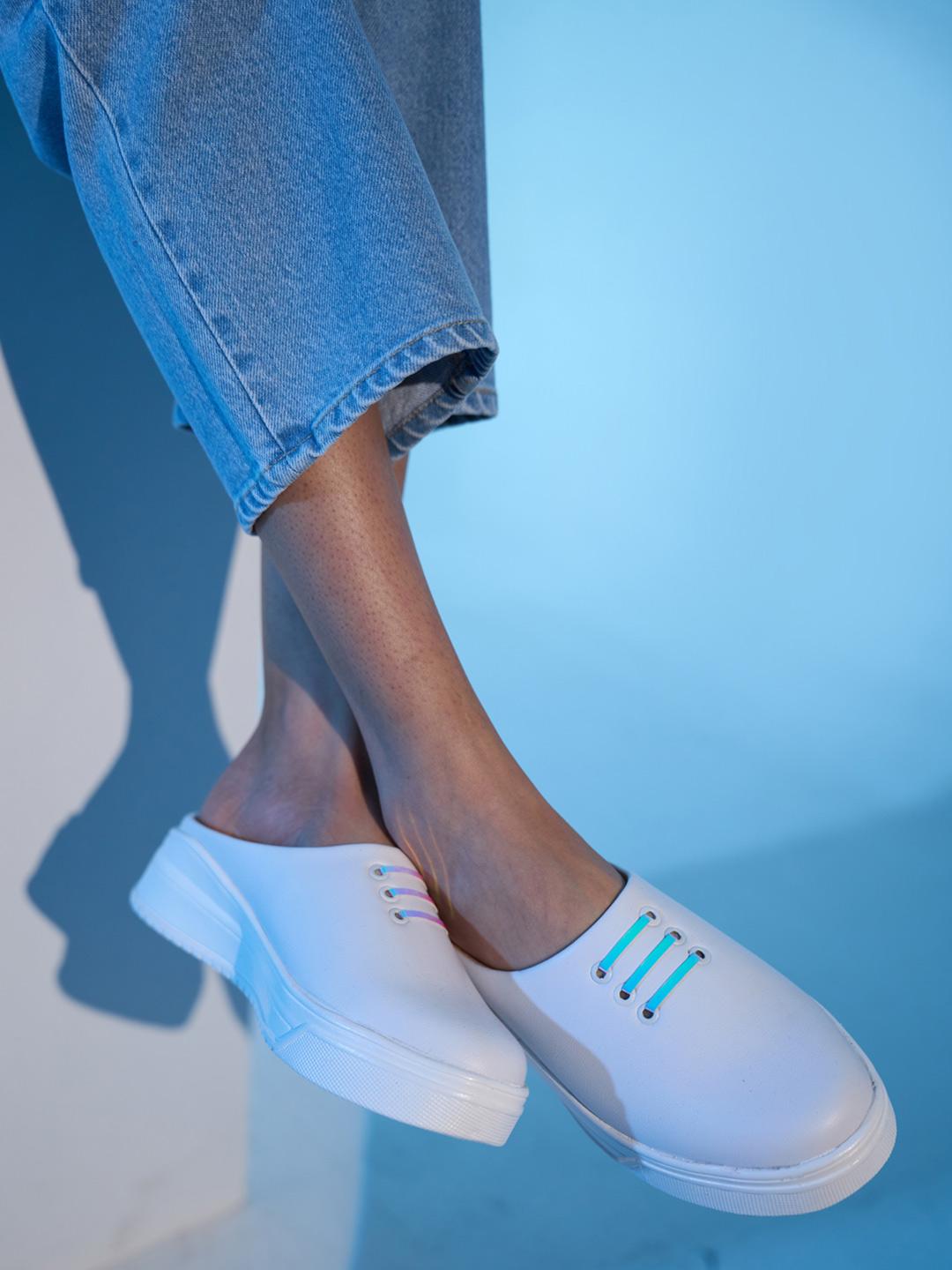 Buy FAUSTO Women Lightweight Mule Sneakers - Casual Shoes for Women ...