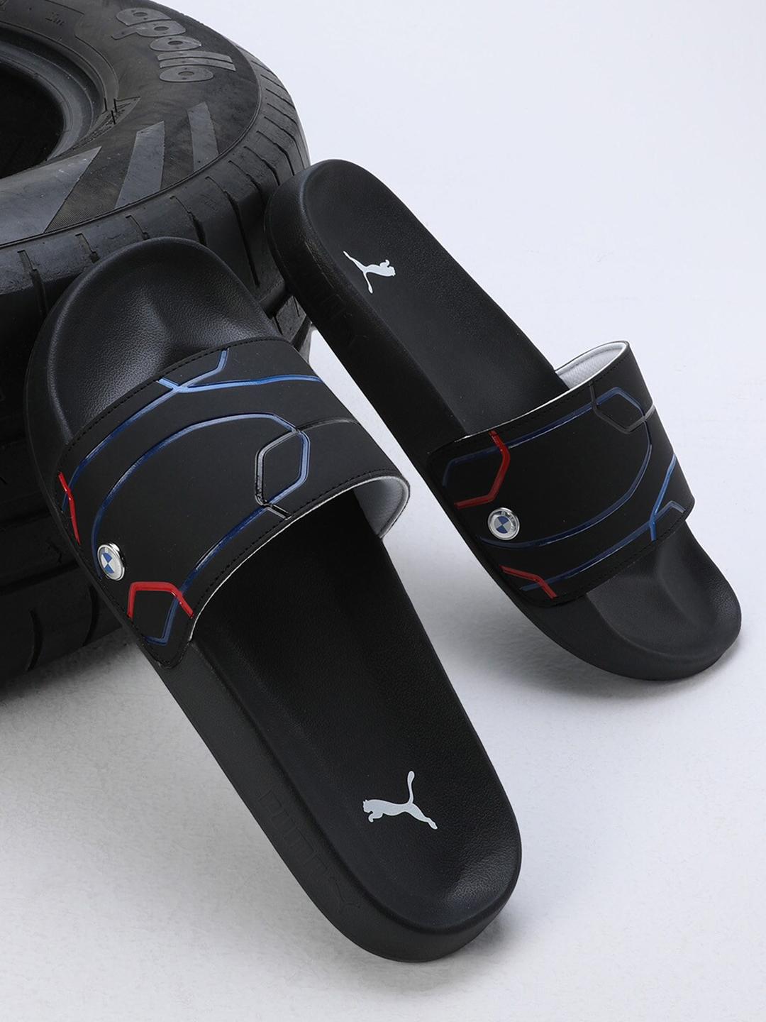 Buy Puma Men BMW M Motorsport Leadcat 2.0 Sliders - Flip Flops for Men ...