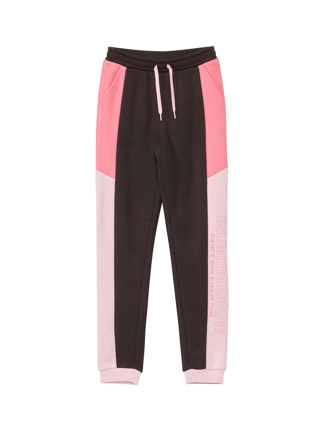 Buy KIABI Girls Mid Rise Joggers - Trousers for Girls 27135726 | Myntra