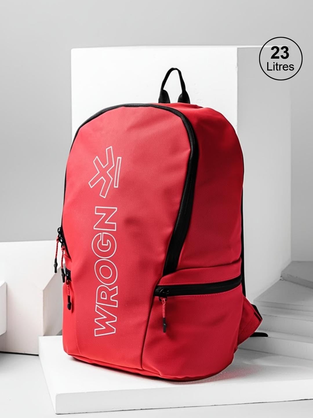 Buy WROGN Unisex Brand Logo Backpack 23L - Backpacks for Unisex ...