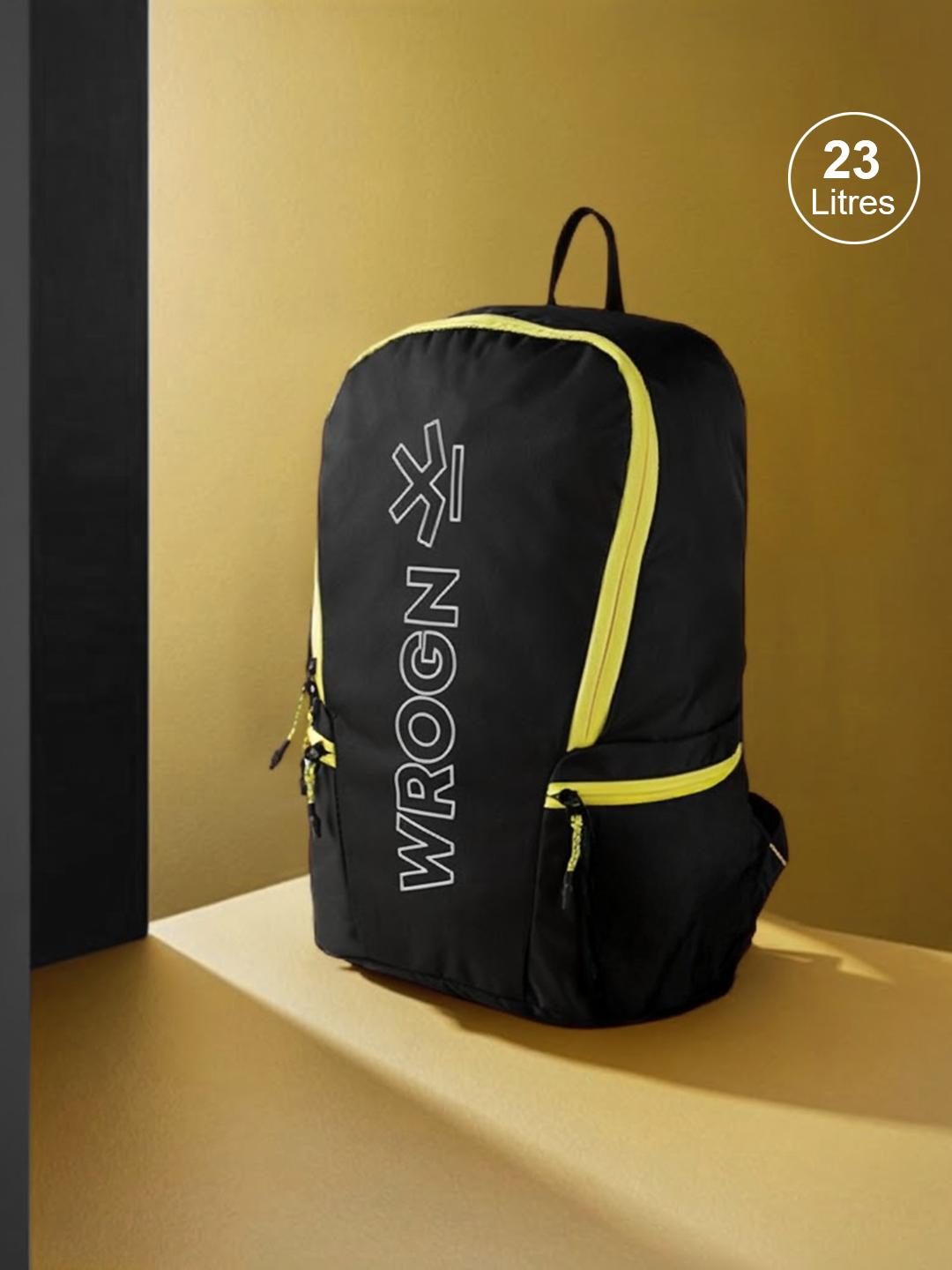 Buy WROGN Unisex Brand Logo Printed Backpack 23L - Backpacks for Unisex ...