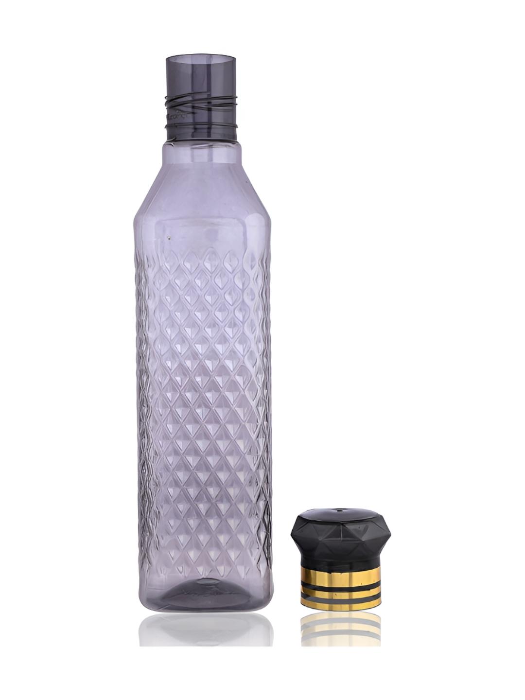 Buy Kuber Industries Square H2O Grey Solid Plastic Spill Proof 12 Piece ...
