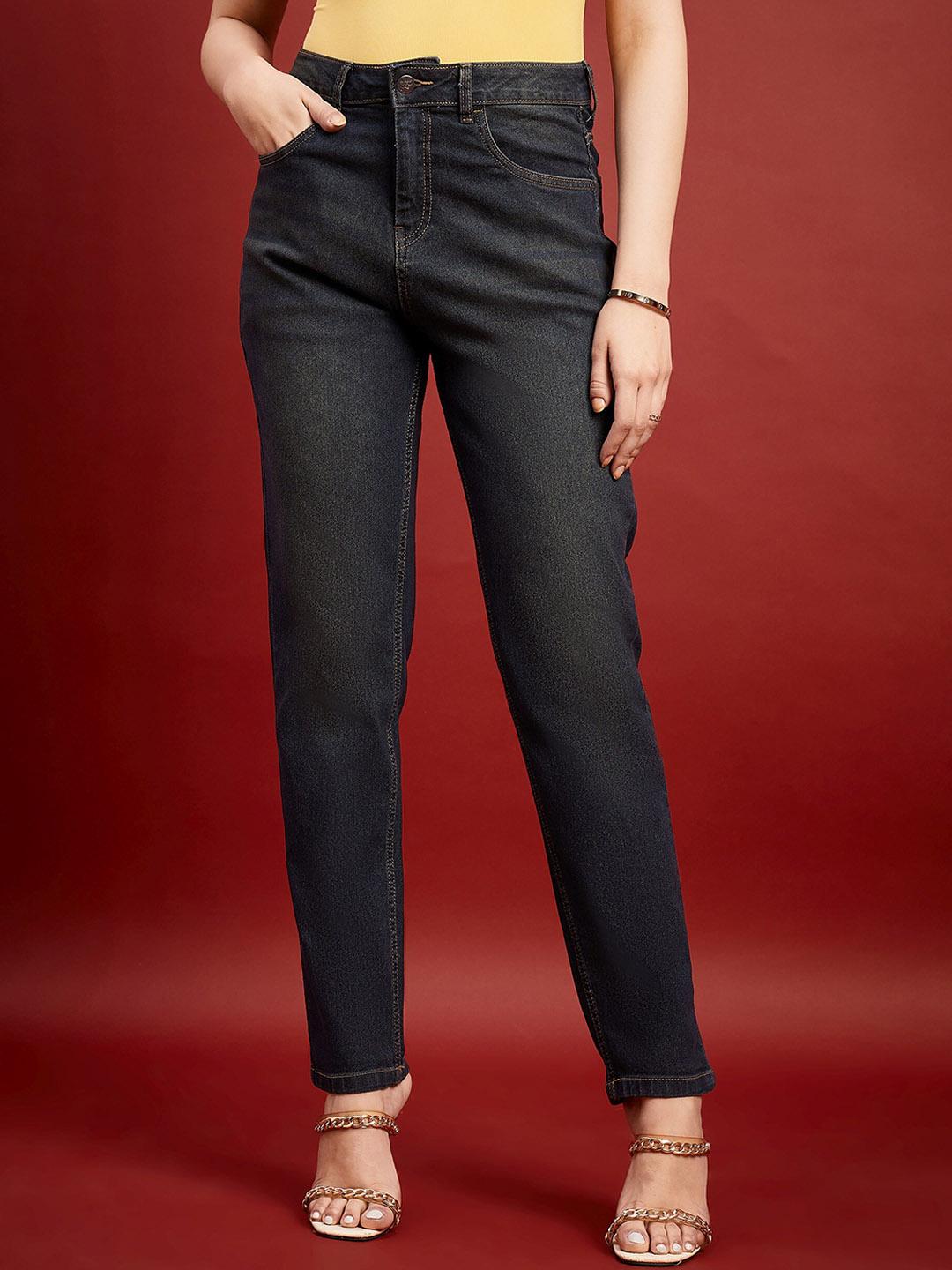 Buy All About You Women Comfort Relaxed Fit High Rise Clean Look ...