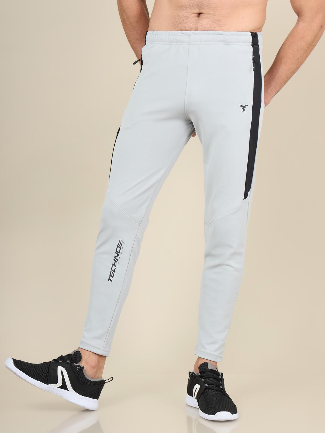 Buy Technosport Men Slim Fit Active Track Pants With Rapid Dry ...