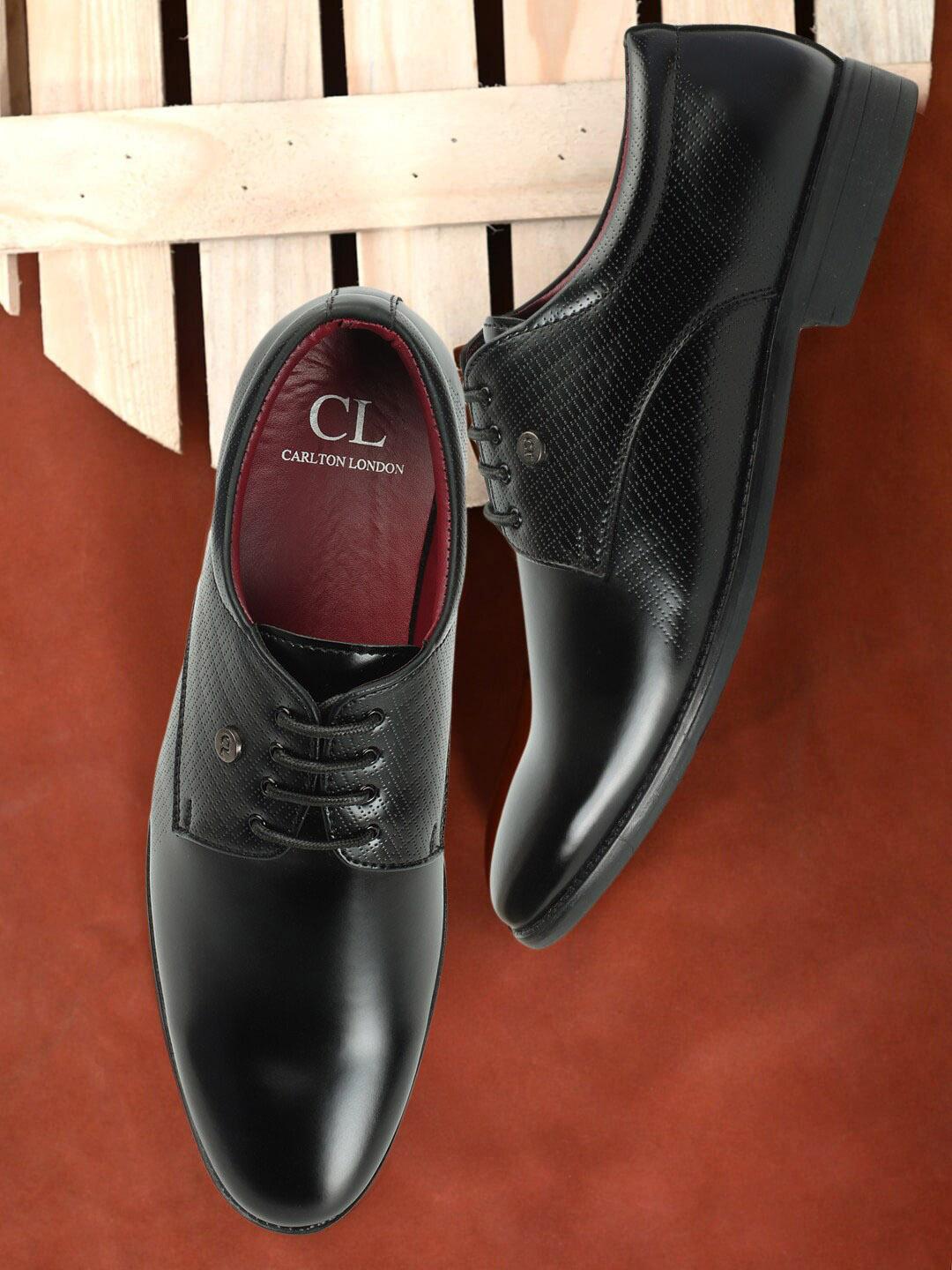 Buy Carlton London Men Round Toe Formal Oxfords - Formal Shoes for Men ...