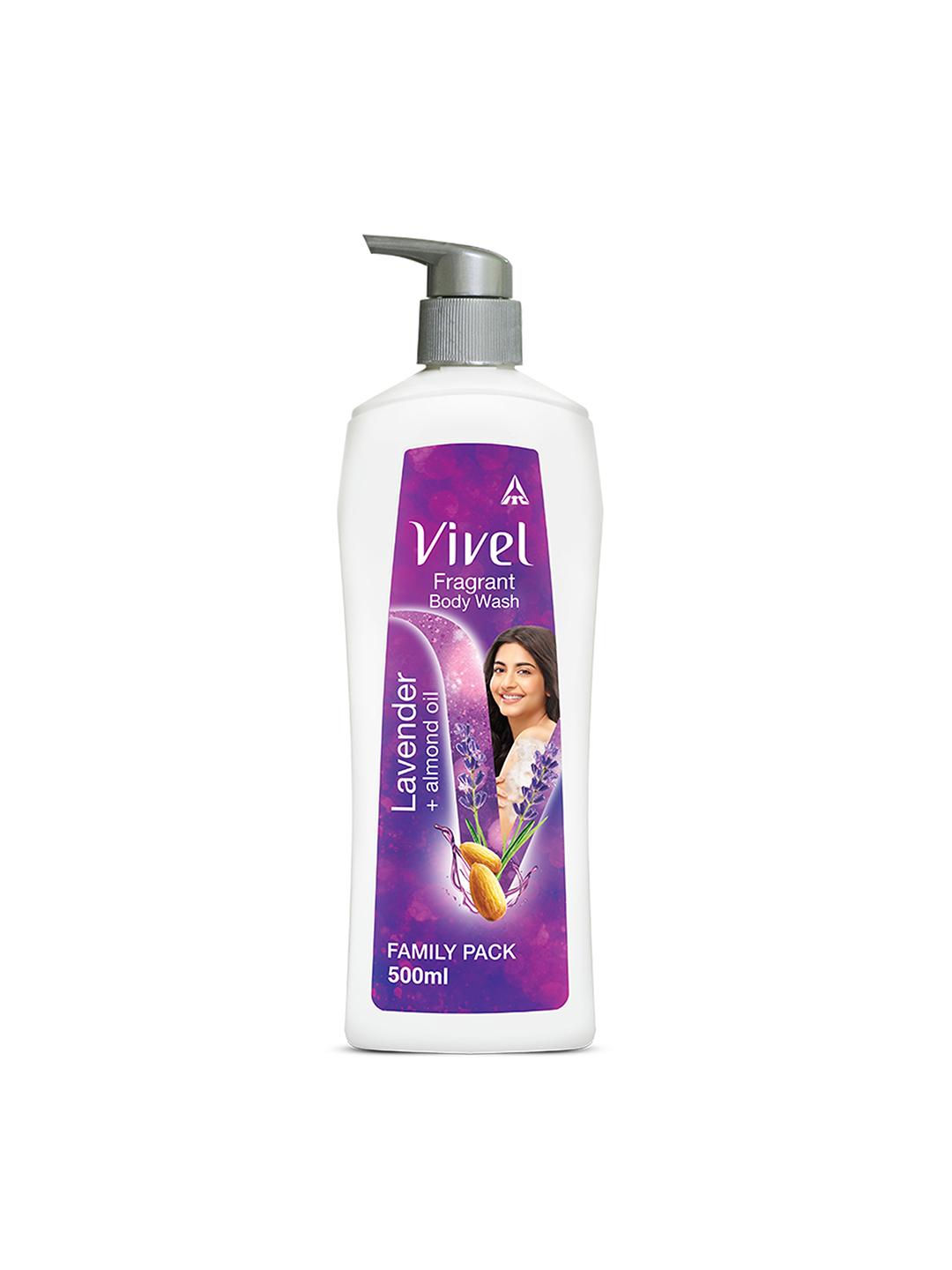 Buy Vivel Fragrant Body Wash With Lavender & Almond Oil 500ml - Body ...
