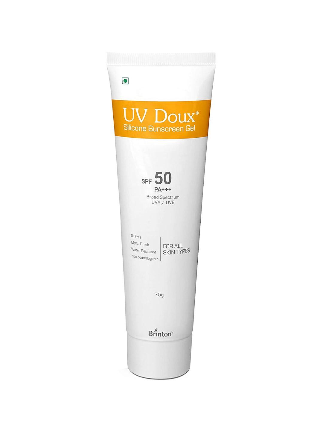 Buy Brinton UV Doux Silicone Sunscreen Gel SPF 50 PA+++ 75g - Body ...