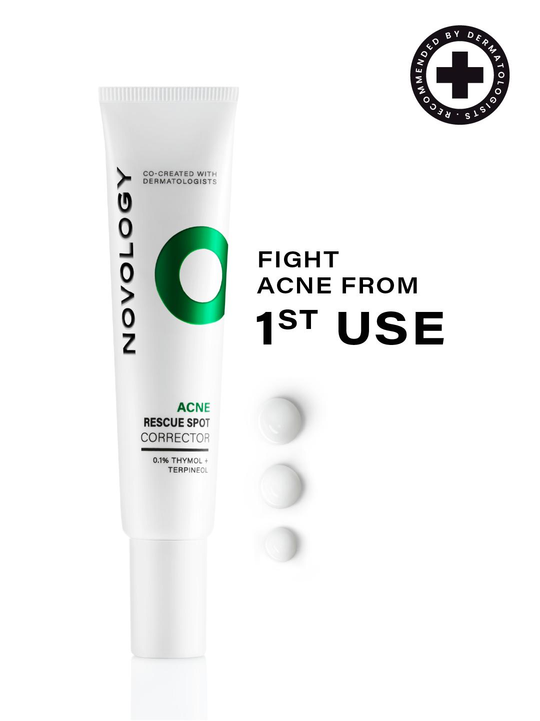 Buy Novology Acne Spot Corrector For Active Acne, Pimples And ...