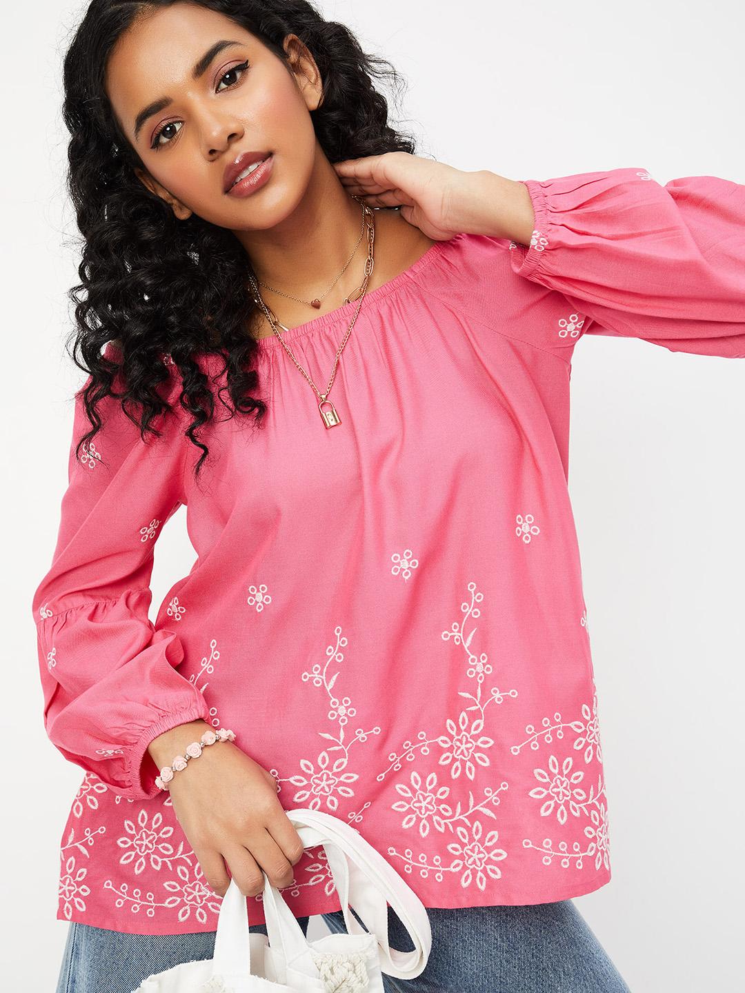 Buy Max Embroidered Tunic - Tunics for Women 27422132 | Myntra
