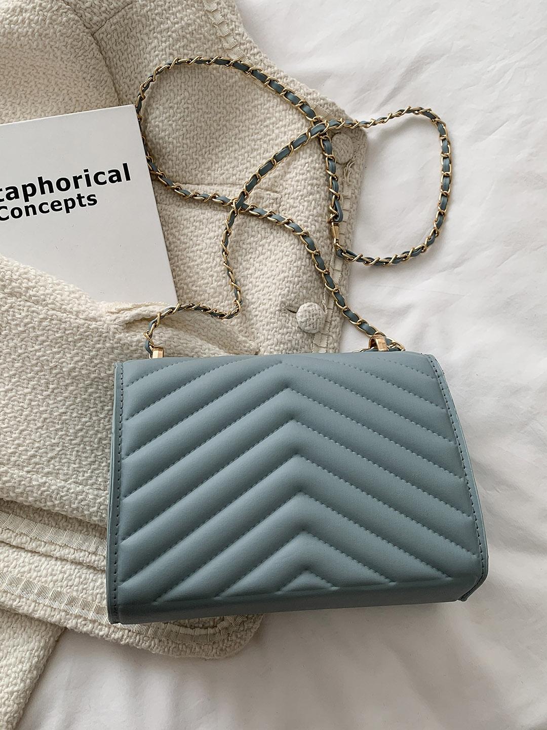 Buy FARGO Textured Structured Sling Bag With Quilted - Handbags for ...