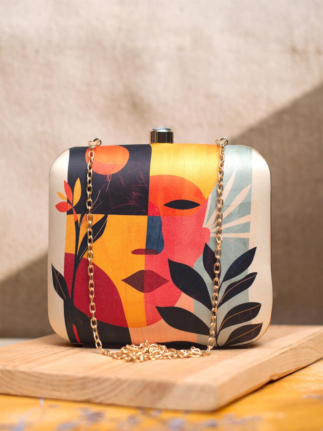 Buy ARTKLIM Printed Box Clutch - Clutches for Women 27469302 | Myntra